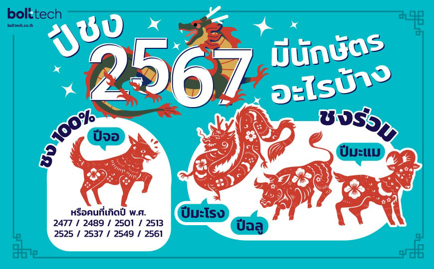 ปีชง 2567 แก้ปีชง ไหว้อะไรบ้าง? - Bolttech Blog - News & Updates